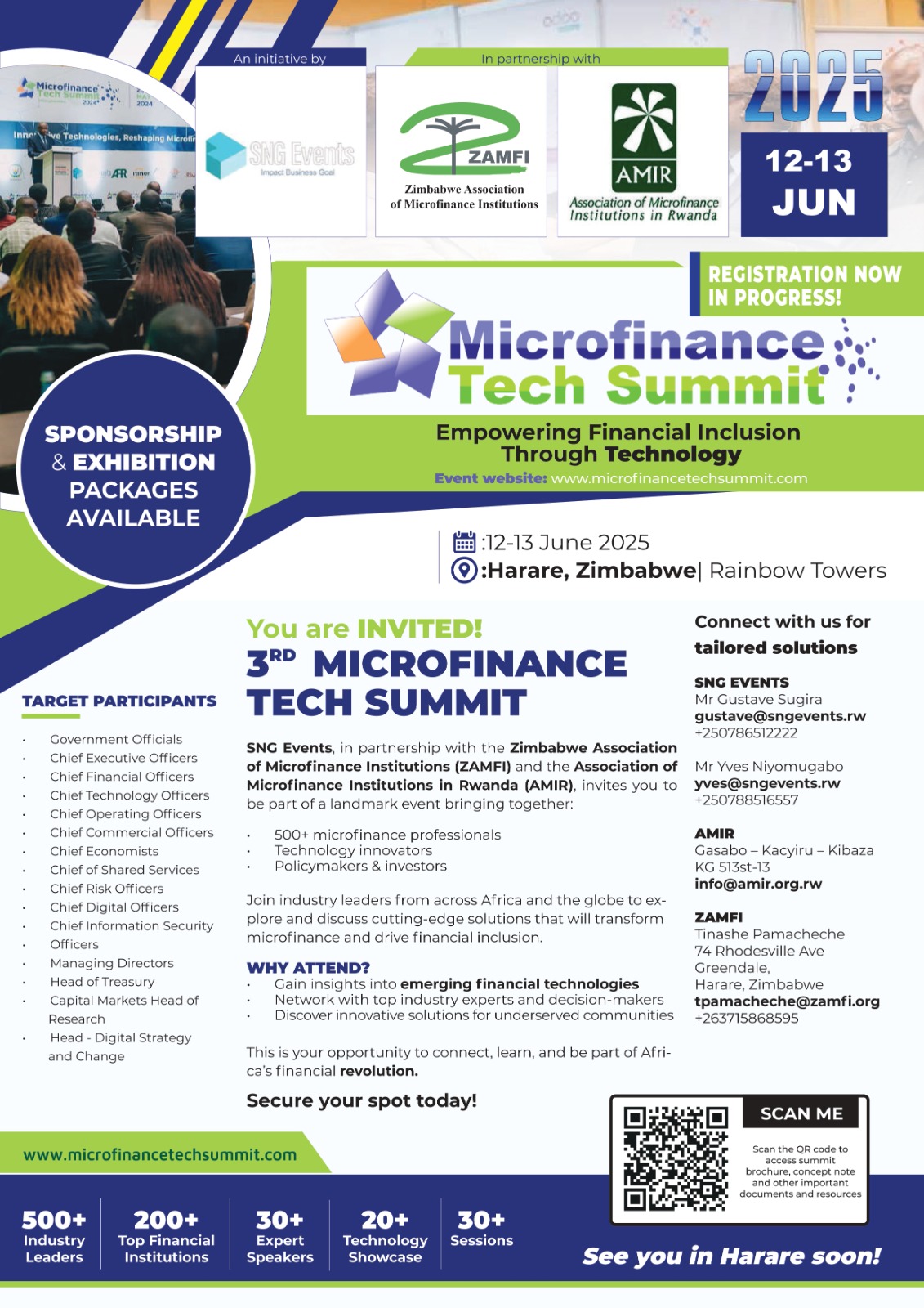 Zimbabwe to Host Premier African Fintech Event as 3rd Microfinance ...
