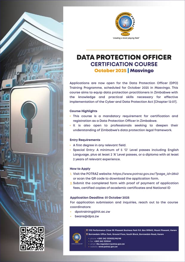 POTRAZ Opens Applications for Data Protection Officer Training in ...