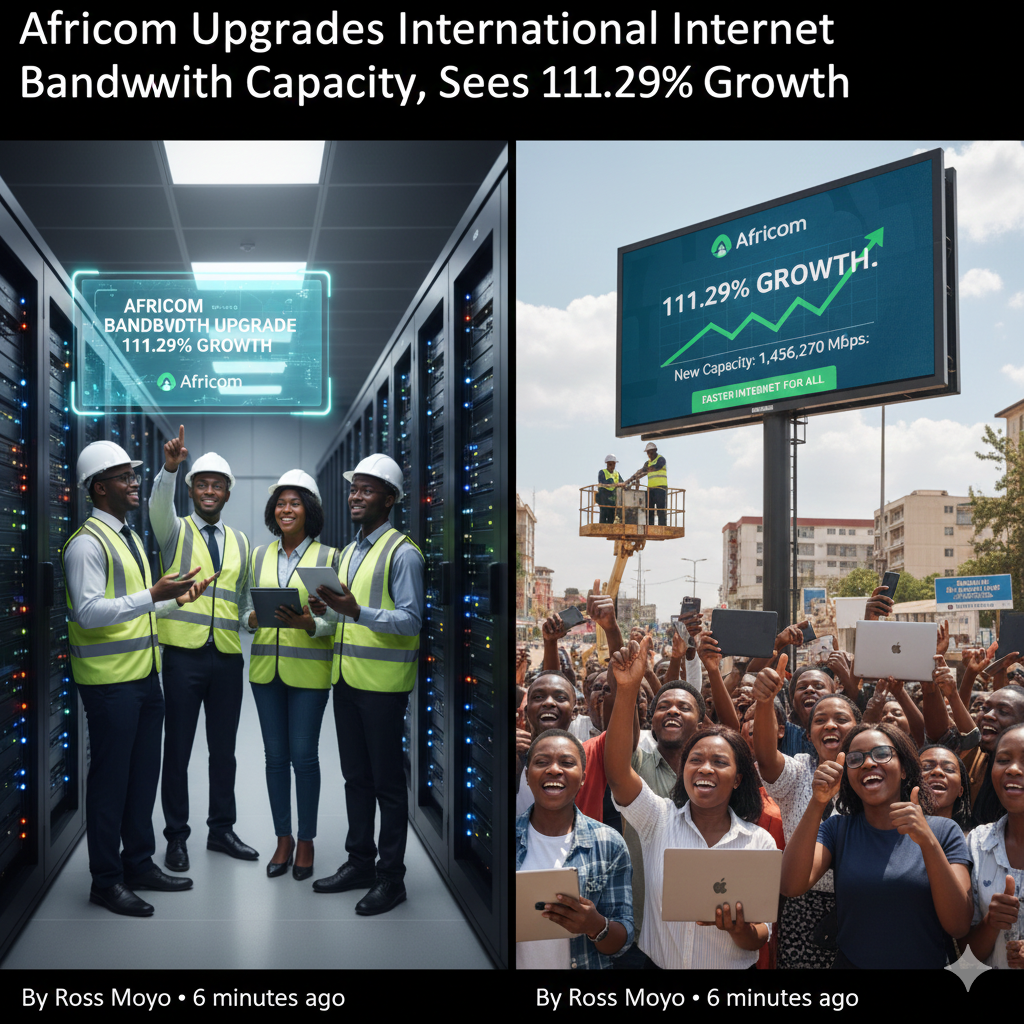 Africom Upgrades International Internet Bandwidth Capacity, Sees 111.29 ...
