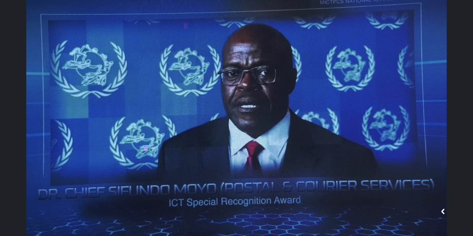 “Dr. Chief Sifundo Moyo Honored for Leadership in Postal and Courier ...
