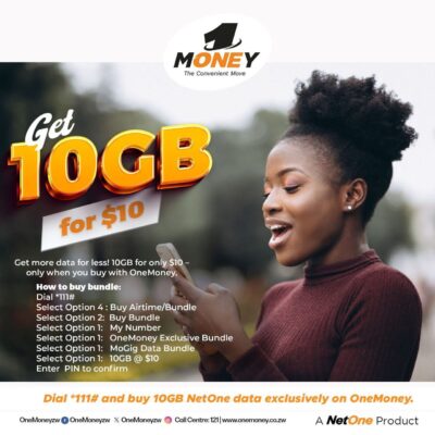 NetOne offering 10gig for only $10, exclusive to One money - TechnoMag
